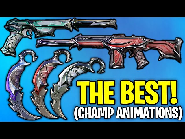 Ranking Karambit knives in Valorant from Champions to Reaver 2.0