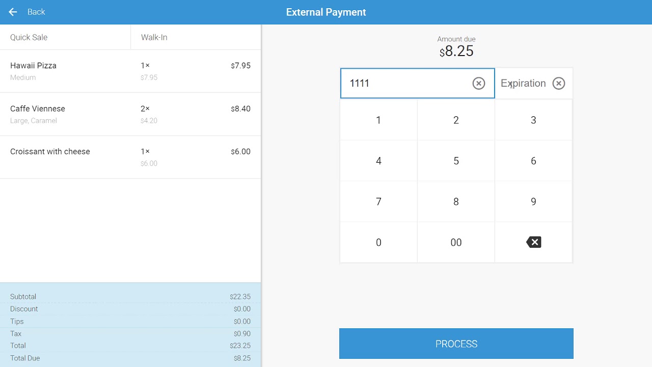 Process a Split Payment | Retail Time POS