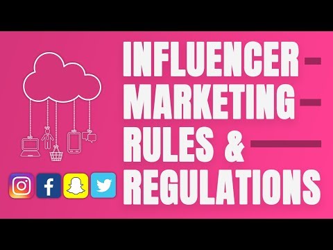 Social Media Influencer Marketing Guidelines - FTC Rules and Regulations