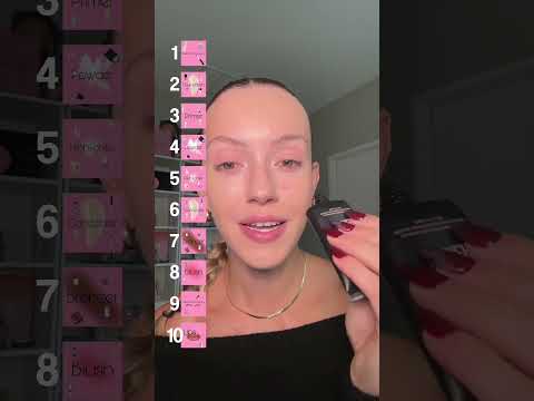 letting my boyfriend rank the order of my makeup routine