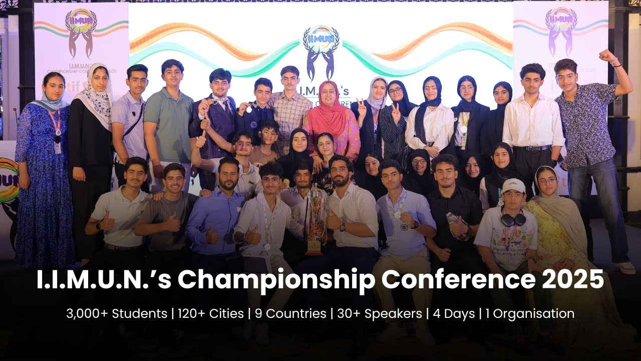 I.I.M.U.N.’s Championship Conference 2025 Aftermovie