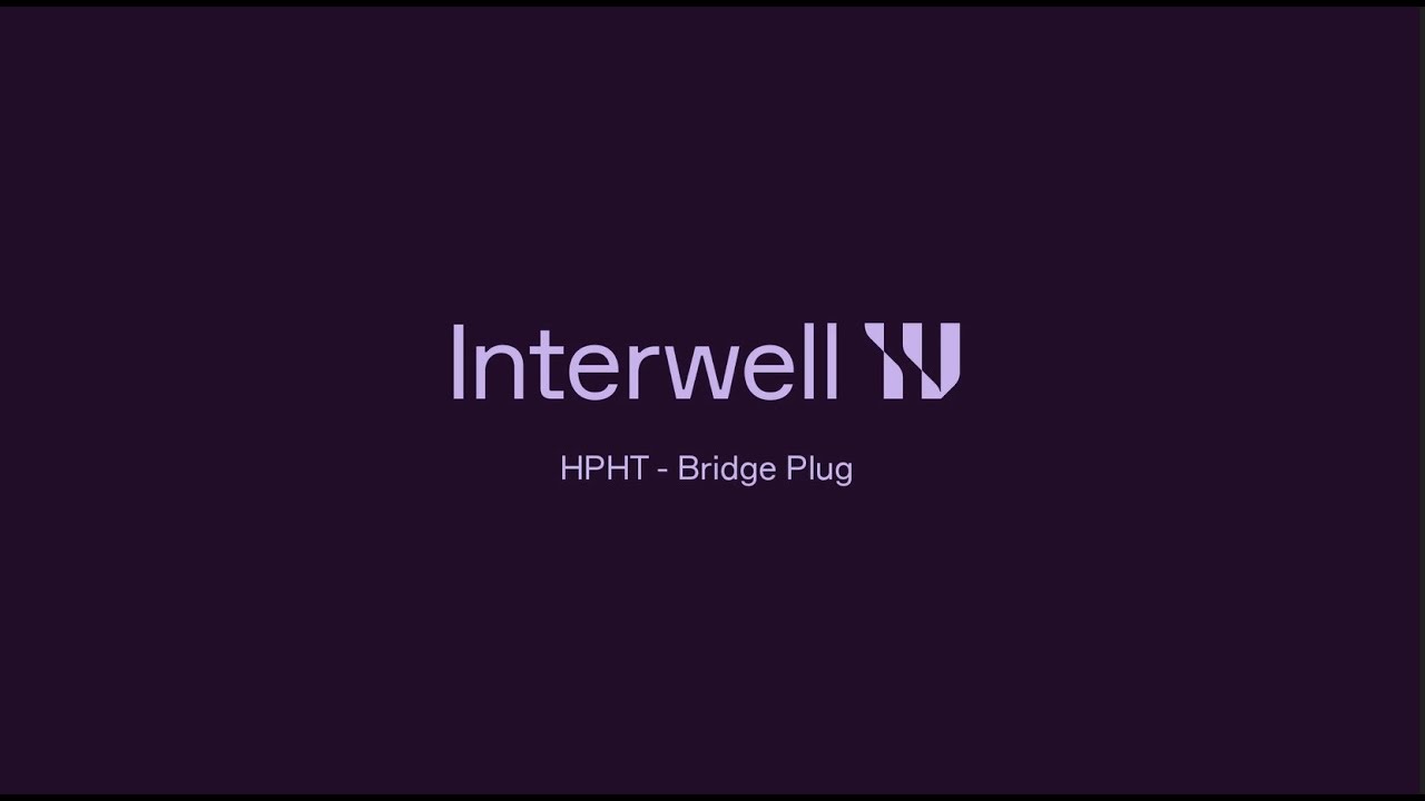 HPHT Bridge Plug Profile Animation