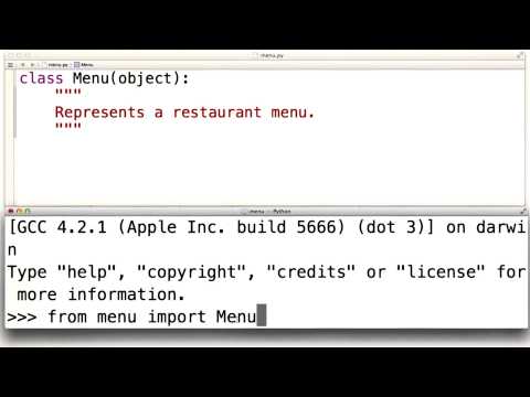 Learn Menu Class Intro to Computer Science - Mind Luster