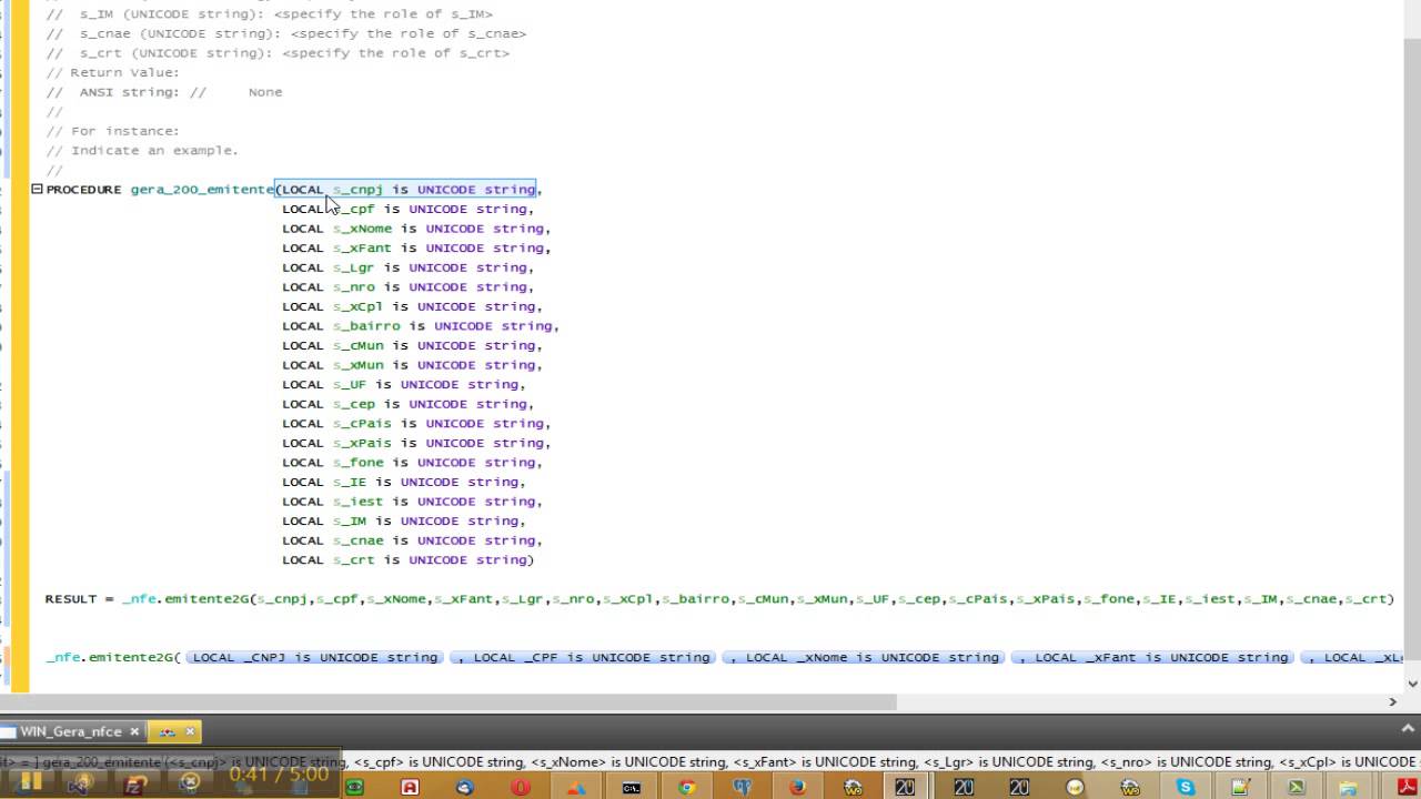 Windev FlexDocs 006 flexdocs Emitente
