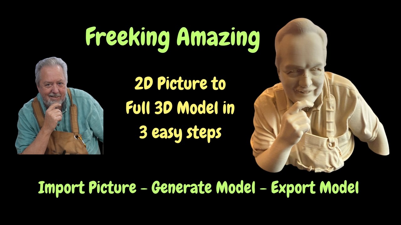 Using VistaSculpt 2d to Full 3D Model