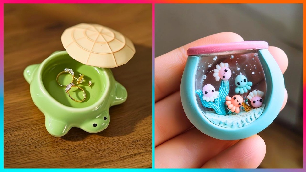 Cute & Easy Clay Ideas To Do When Bored ▶ 2