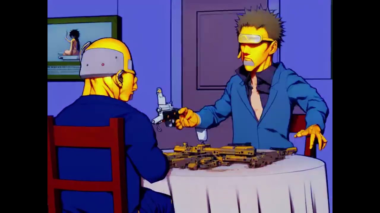 Steamed Hams but every frame is AI generated