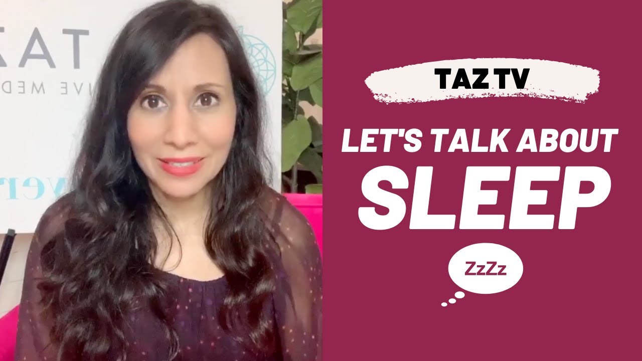 Not sleeping? Here's what you can do... | TAZTV