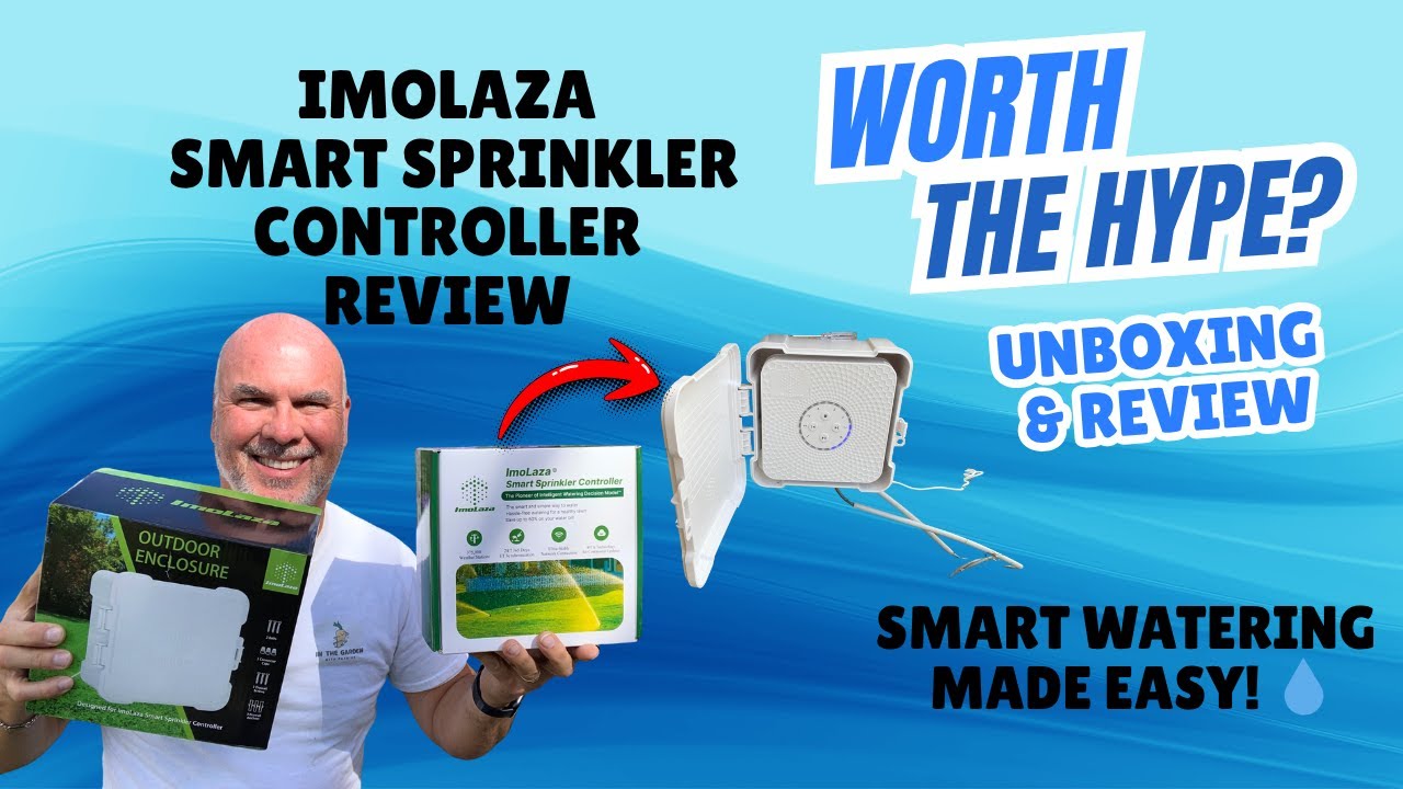 ImoLaza Smart Sprinkler Controller Review | The Ultimate Smart Irrigation Upgrade for Your Lawn! 💧