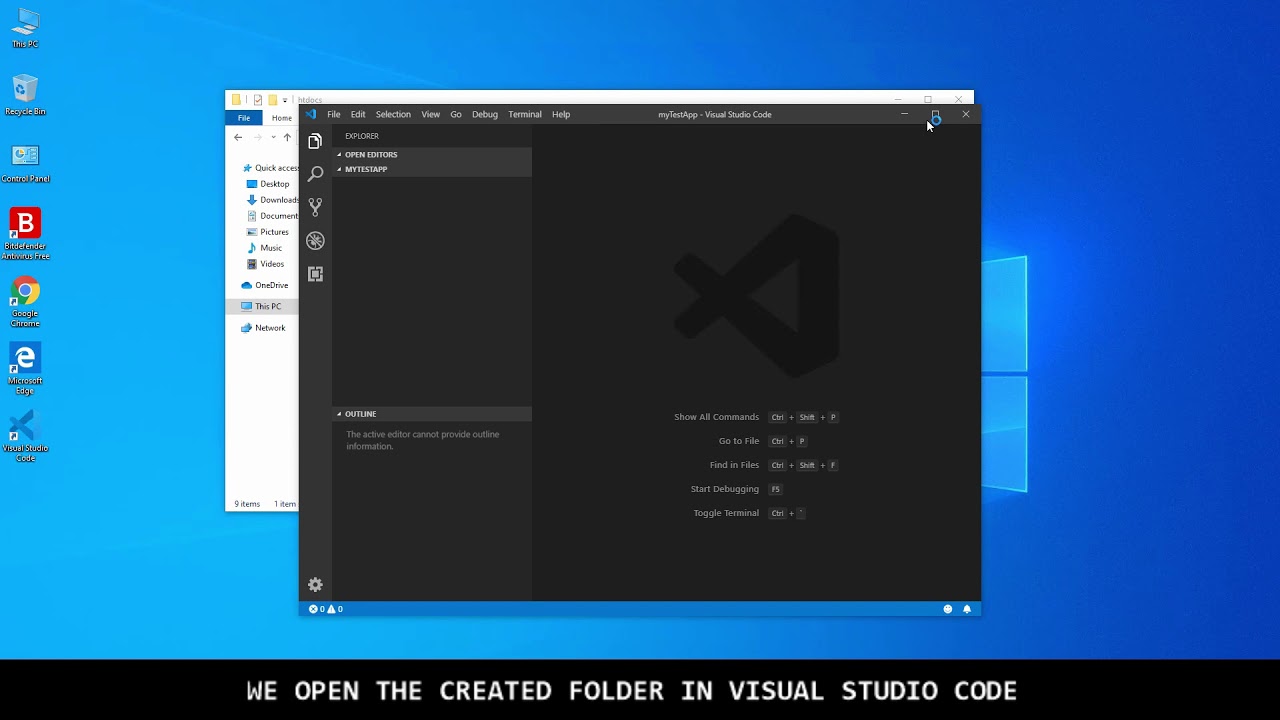 Install Visual Studio Code and PHP IntelliSense Extension  - Tutorial