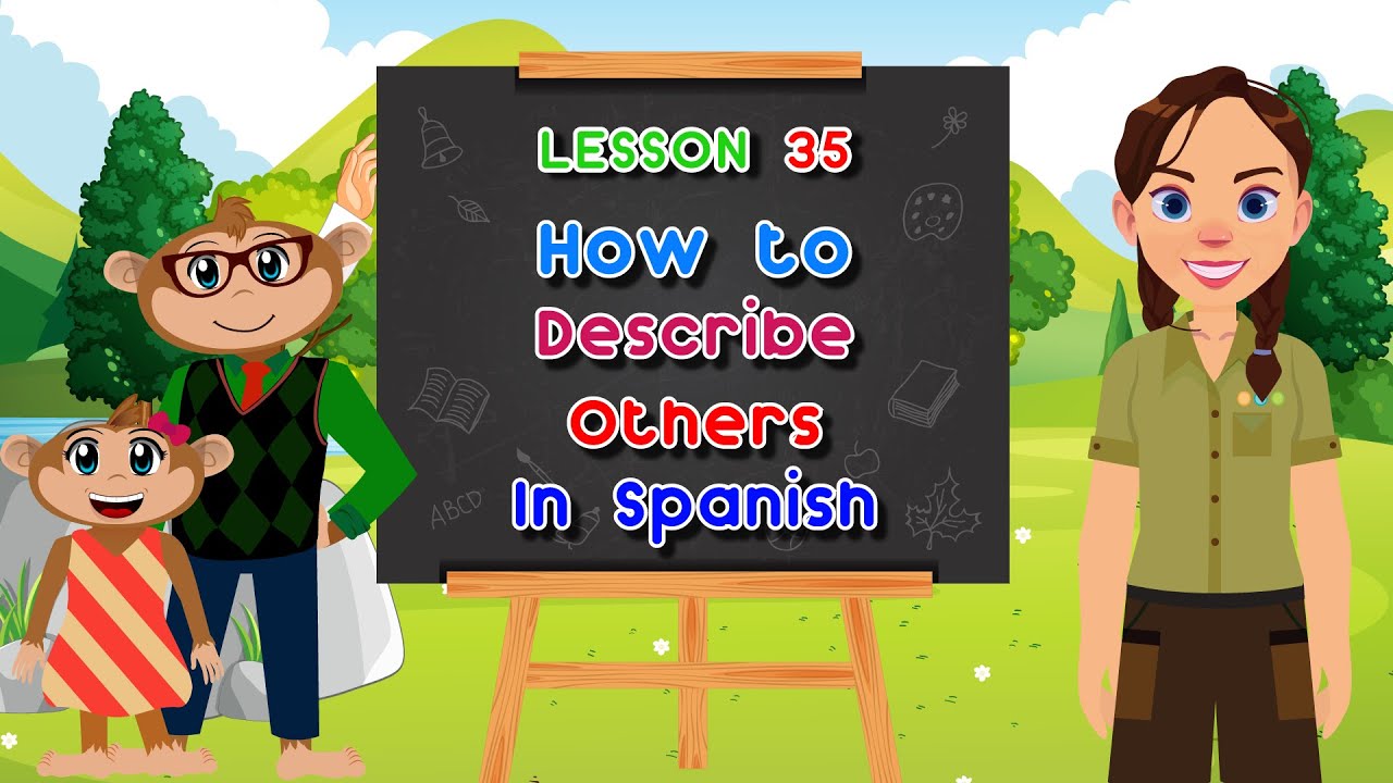 Spanish for Kids - Child or Elephant | Spanish Safari Show Lesson 35
