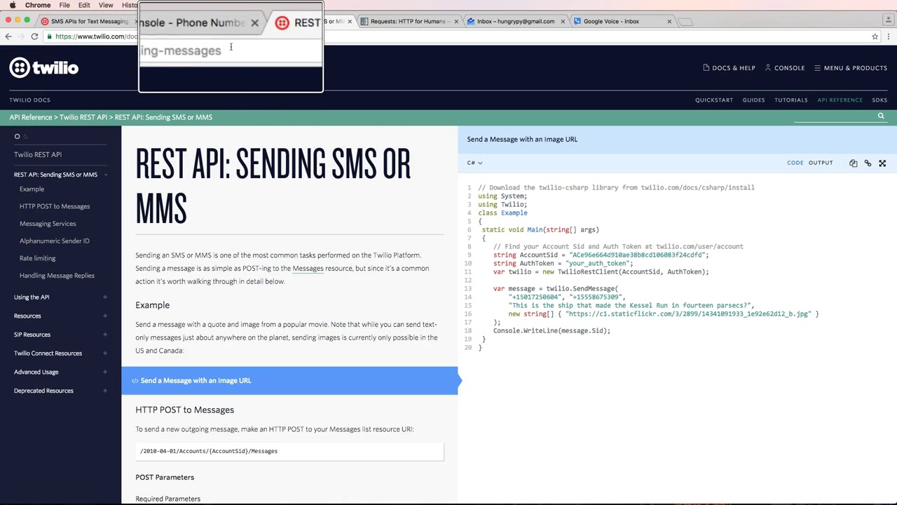 Python tutorial for beginners - Sending SMS Messages with Python and Twilio Part - 1