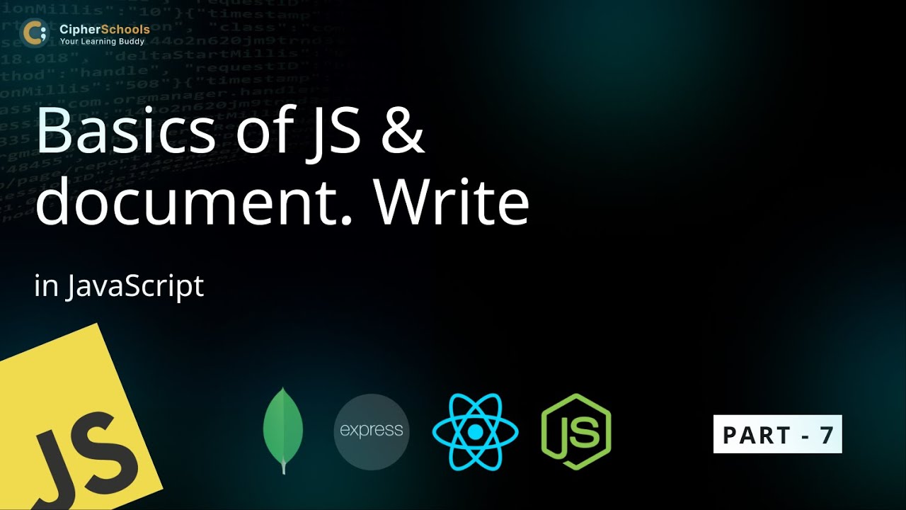 Basics of how javascript execute and document.write in Javascript