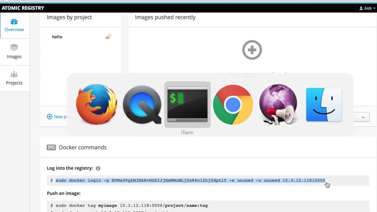 Using Atomic Registry