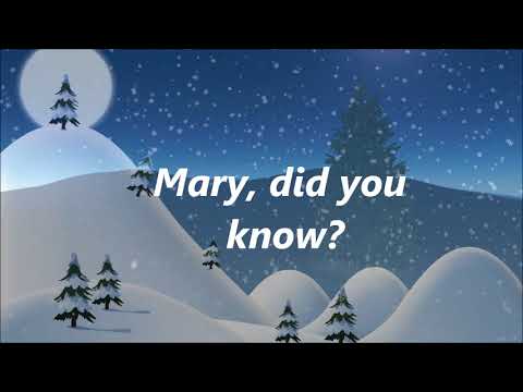 Danny Gokey - Mary Did You Know (Lyrics)