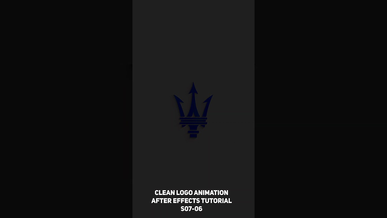 Clean Logo Animation After Effects - S0706 #logo #logoanimation #logoreveal #aftereffects