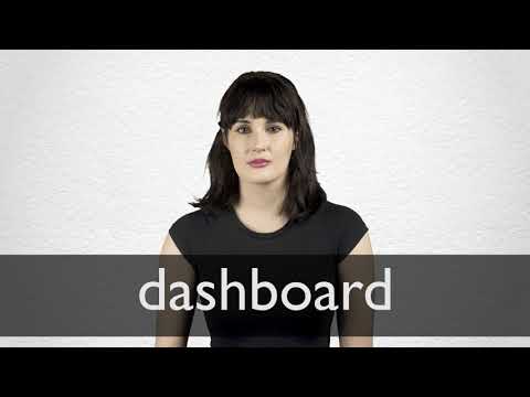 Spanish Translation of “DASHBOARD” | Collins English-Spanish Dictionary
