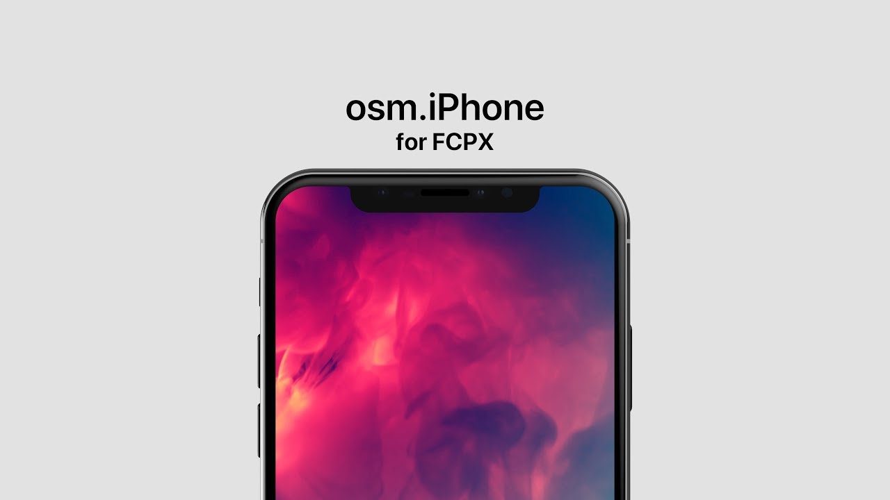 iPhone Animations for Final Cut Pro X