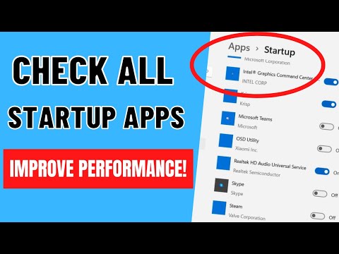How to View All Startup Programs in Windows 11/10 (2022)