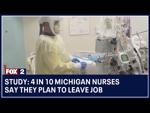 Study: 4 in 10 Michigan nurses say they plan to leave job