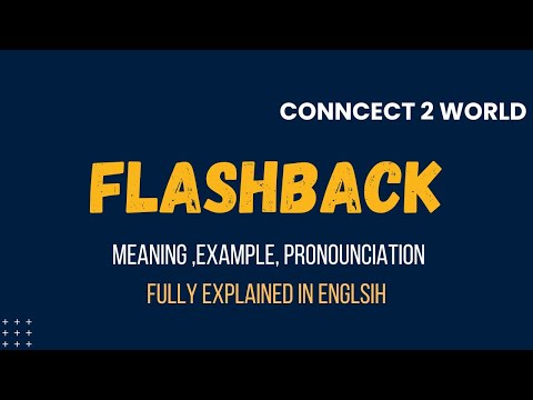What Does flashback Means || Meanings And Definitions With flashback in ENGLISH