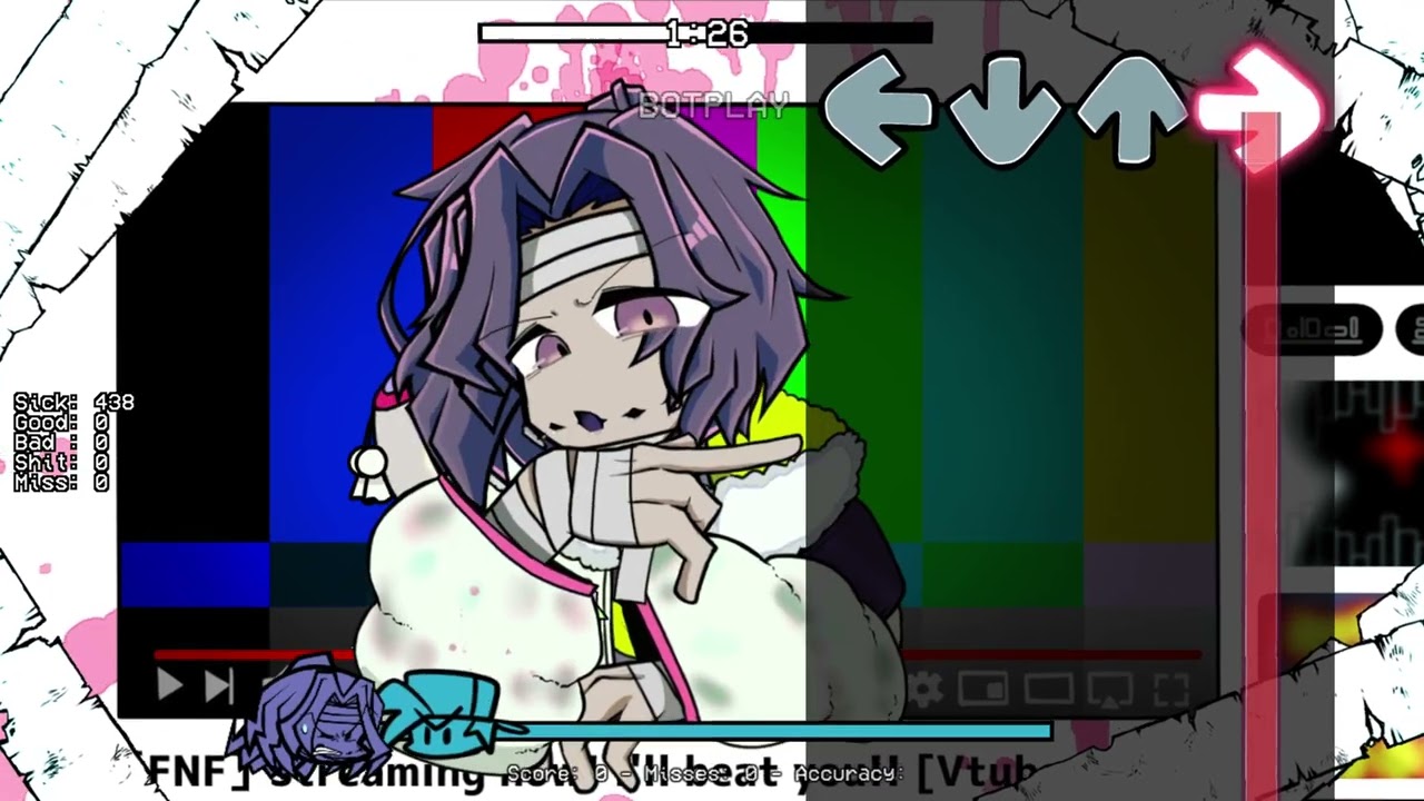 FNF Vs. Giraffe Fanboy Extra - Giant Killing (FC-Bot) (4k)