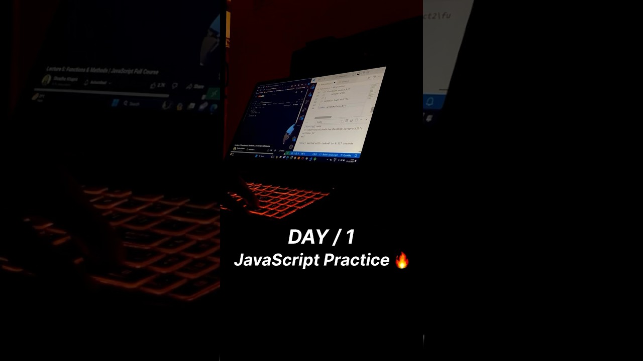 Learn JavaScript | Full Stack Developer | Developer | #webdevelopment #javascript #coding #journey