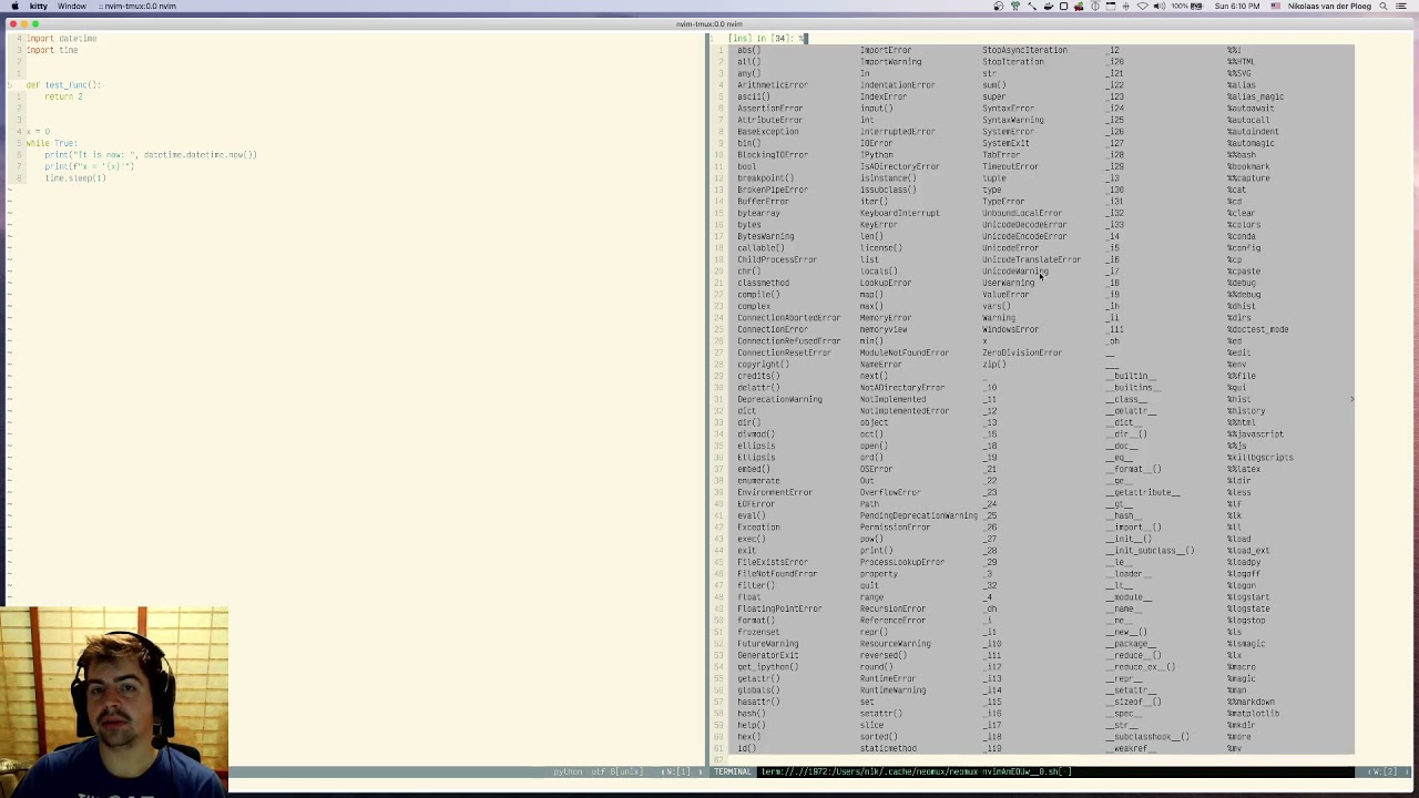 Python debugging: ipython edition