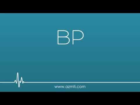 CNA Abbreviations: BP