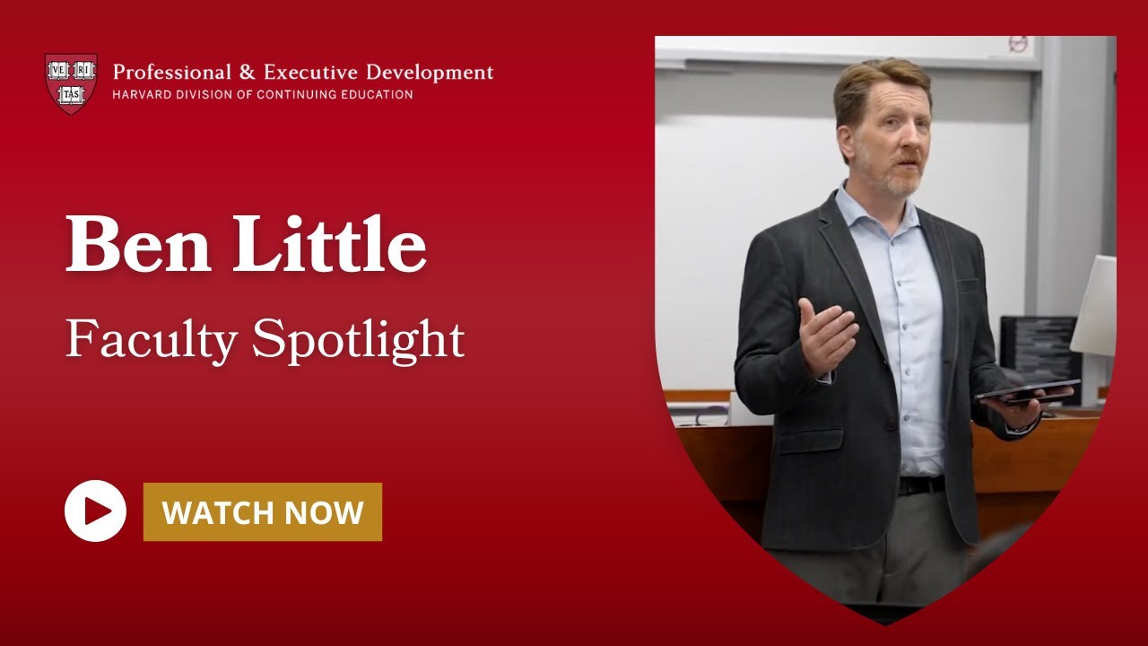 Meet Ben Little | Faculty Spotlight