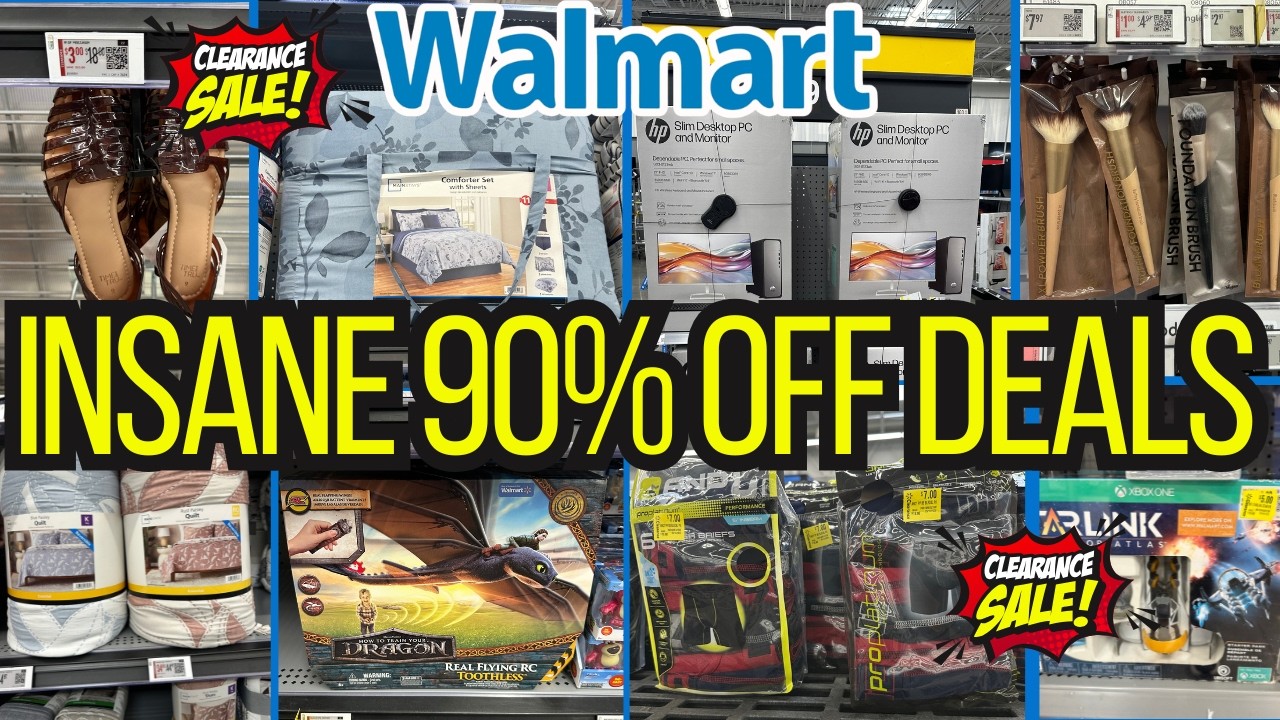 NEW WALMART 90% OFF CLEARANCE😱WALMART INSANE DEALS TO GRAB NOW!   #newvideo #walmart #clearance