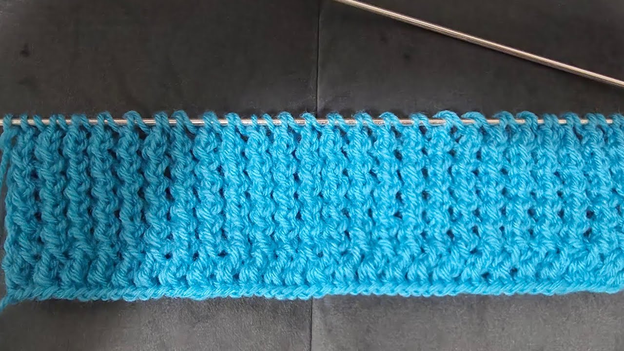 Simple openwork pattern.#knitting #music 