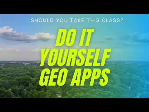 Should You Take the ESRI Do It Yourself Geo Apps Mooc?