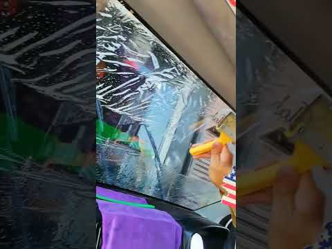 25% Tinted front windscreen #modificationexpert #mansehra #pakistan #car #karstylomansehra