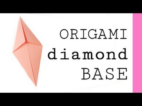 Origami Diamond Base | The Secrets of Origami