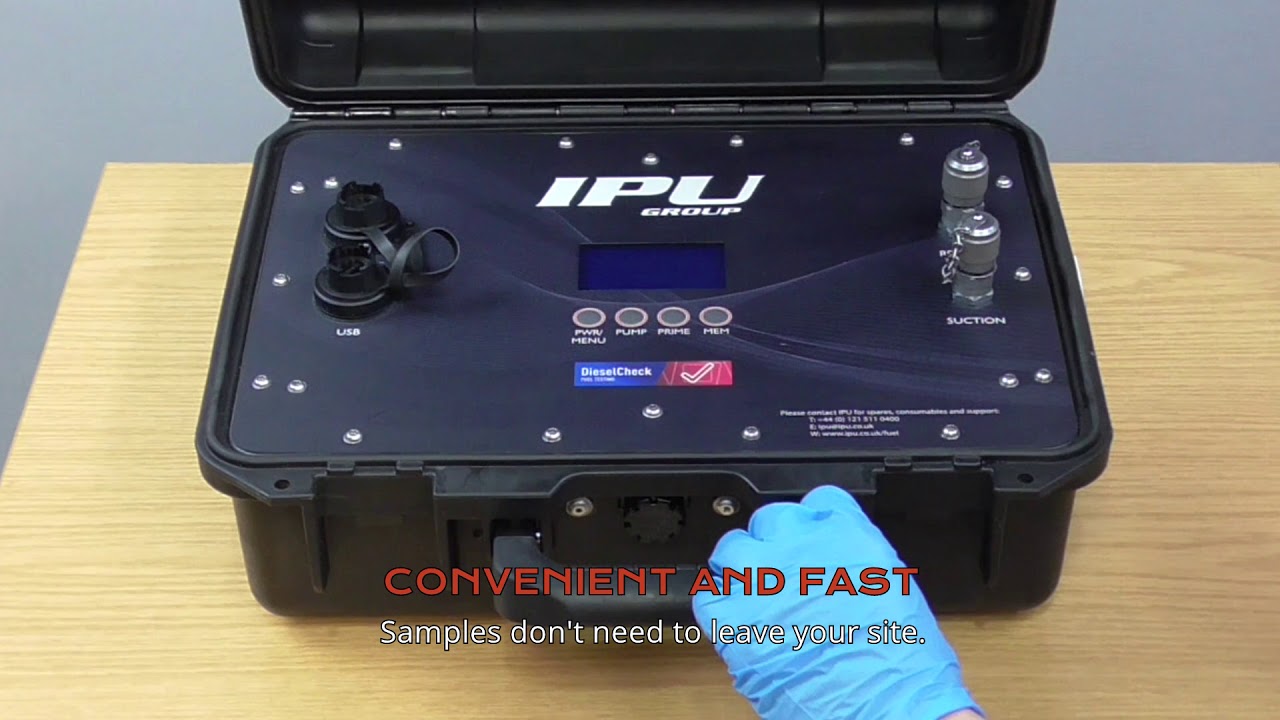 DieselCheck Portable Diesel Analyser