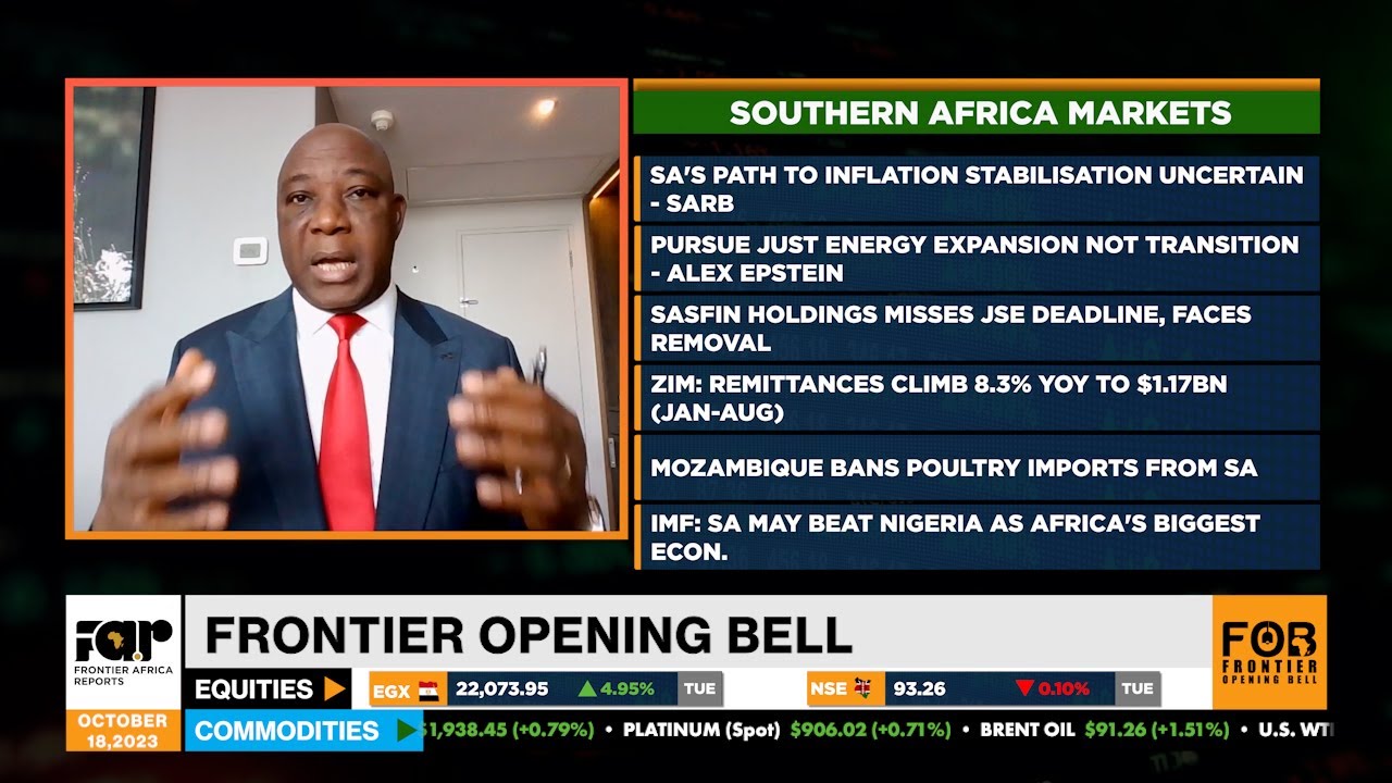 Frontier Opening Bell - Wednesday, October  18,  2023