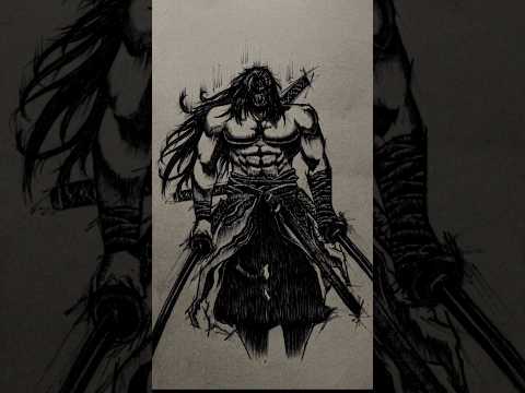 Two ancient Warriors - Who comes out on TOP! #africa #anime #samurai #onepiece #fyp