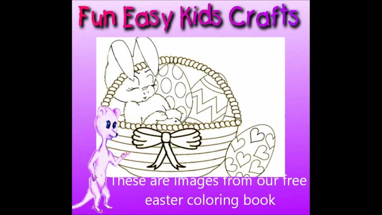 Free Easter Coloring pages
