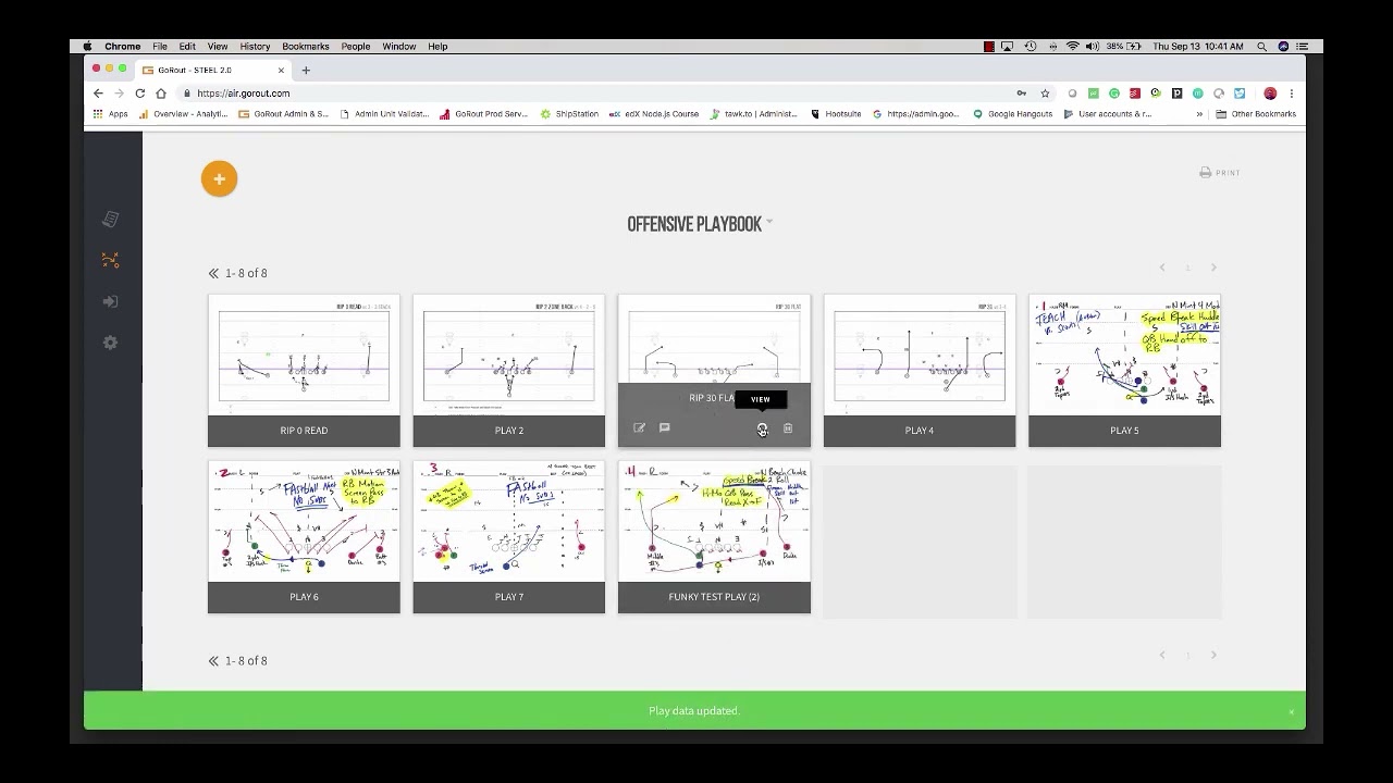 How to rename plays, add player messages, and tags