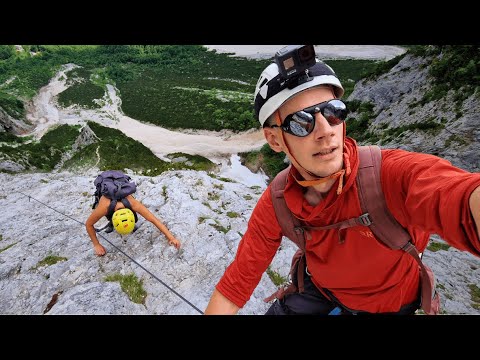 The Hardest Via Ferrata in Slovenia? Ceska Koca