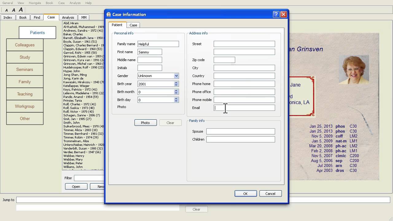 Complete Dynamics - Case module - Create a case