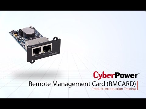 Remote Management Card - Smart Management Solutions | CyberPower