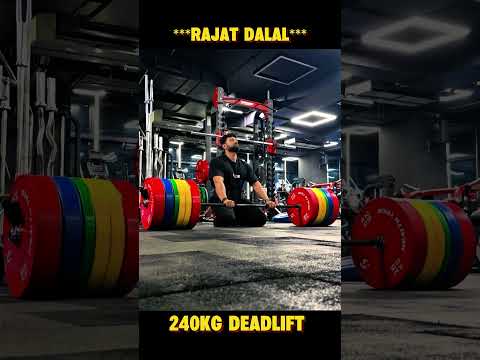 Rajat Dalal is back in action with a 240kg deadlift! Old school style 💪 #rajatdalal