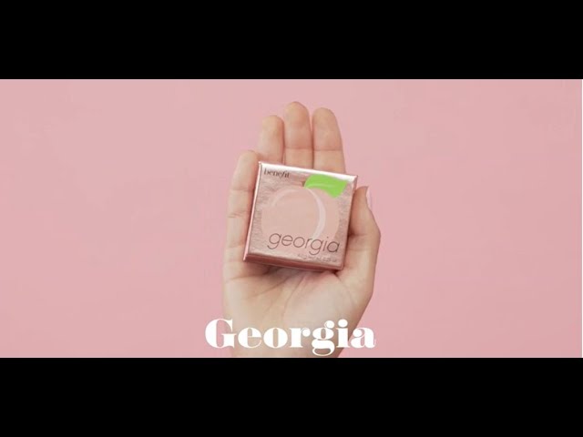 Benefit Cosmetics Georgia Golden Peach Powder Blush | REVOLVE