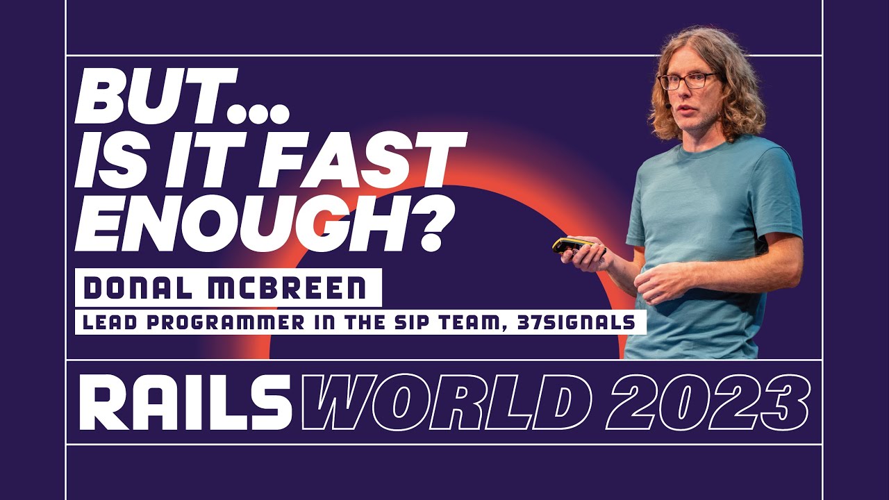 Donal McBreen - Solid Cache: A disk backed Rails cache - Rails World 2023