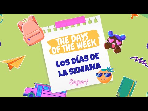 The Days Of The Week In Spanish | Los Días De La Semana En Español | Beginner Spanish #spanish