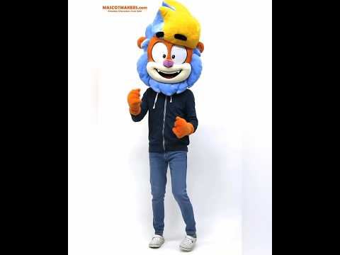 Leo Mascot Costume for Healthy Hip Hop, GA, USA | Mascot Makers ...