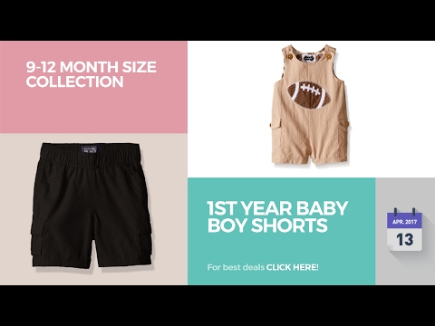 1St Year Baby Boy Shorts 9-12 Month Size Collection