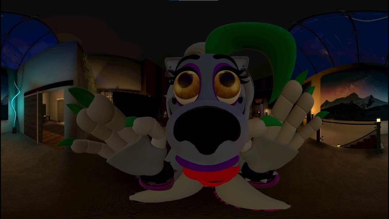 Roxanne Wolf Tickles You GIF Meme (Original)